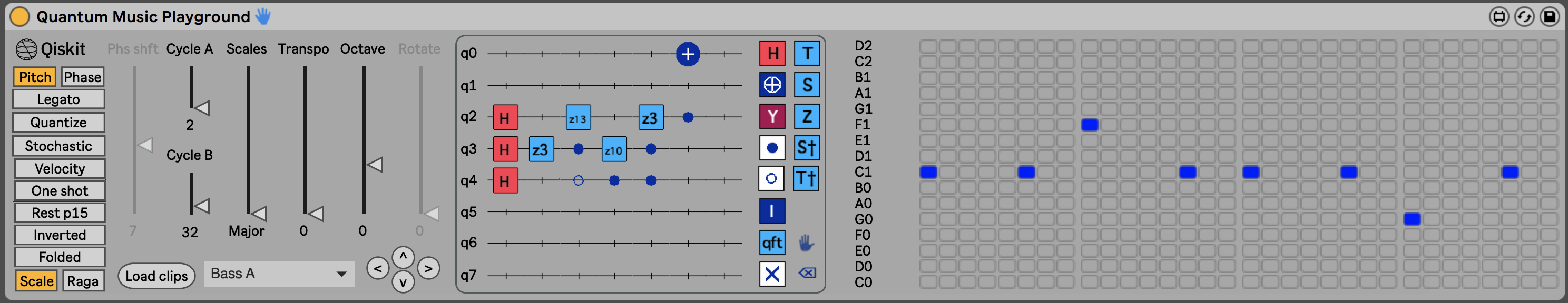 Quantum Music Playground 0.95 Tutorial | quantum-music-playground